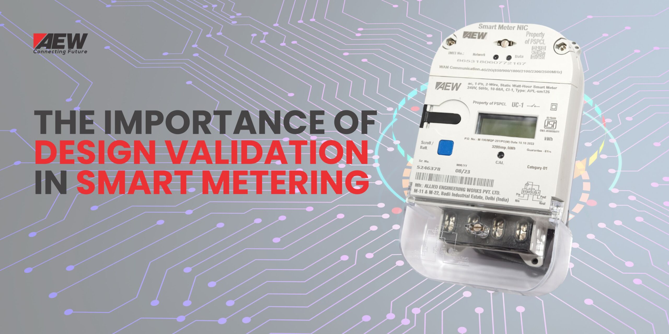 Design Validation in Smart Metering: Maximizing Energy Efficiency